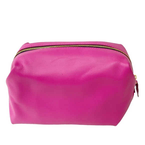 J. Crew | Bags | J Crew Harper Mini Dopp Kit Toiletry Bag In Barbie ...